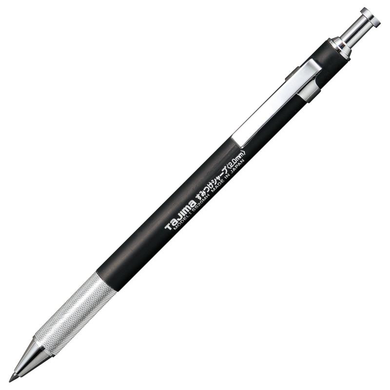 タジマ(Tajima) すみつけシャープメタルH SS20MH-HB芯の太さ:2.0mm仕様:メタルヘッド製品重量:17G芯:黒鉛外装:真鍮・ABS樹脂