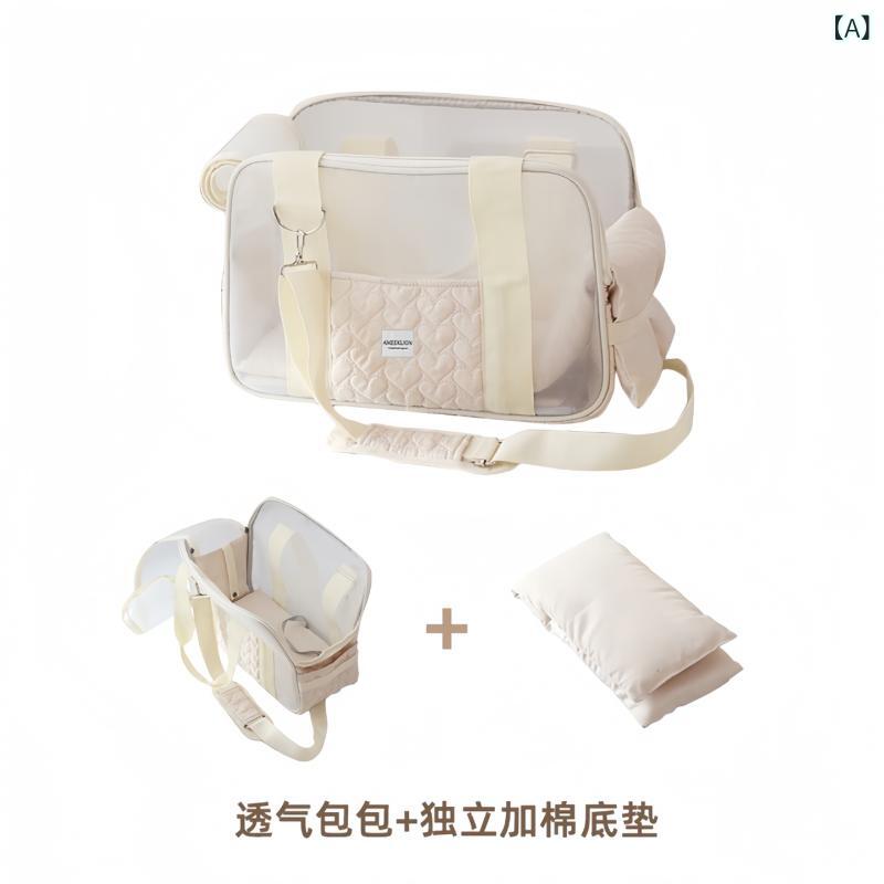 猫 用 キャリーバッグ、 ペット 用 トラベル バッグ、 斜め 掛け・ 手持ち 両用、 猫 用 バッグ、 ストレス 軽減、 小型 犬 用 バッグ、 ストレス 軽減 設計材料: 綿生地インポートするかどうか: いいえ特許取得済みの供給源かどう...