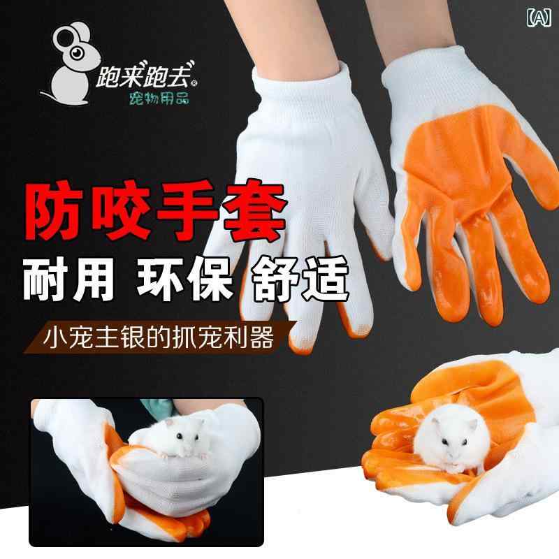 ハムスターの ウサギの 竜の 猫の 天蓋の ネズミの オランダの 豚は 手袋を かむ ことを 防ぎます。材料: PVC輸入するかどうか: いいえ商品番号: 噛みつき防止手袋 1 組ブランド: 走り回る供給源が特許を取得しているかどうか: い...