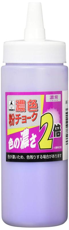 たくみ 濃色粉チョーク 濃紫 2215カラー：濃紫容量：300g