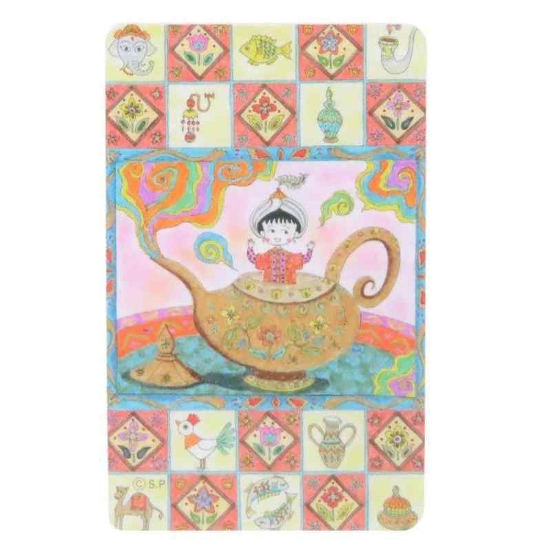 原作 ちびまる子ちゃん[ダイカットシール]キャラクターステッカー/魔法のランプ車やバイク、カバンやステーショナリーなどいろんなトコに…デザイン/デコレーション/シール/手帳/ステッカーおしゃれ シール デザイン 文具 文房具 新入学 新学期