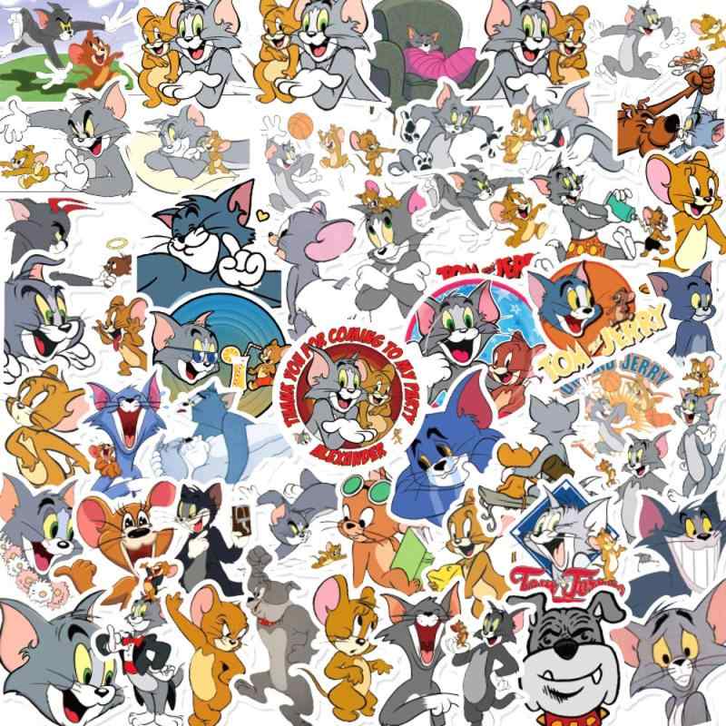 トムとジェリー ステッカー 50枚セット PVC 防水 シール TOM &amp; JERRY [並行輸入品]