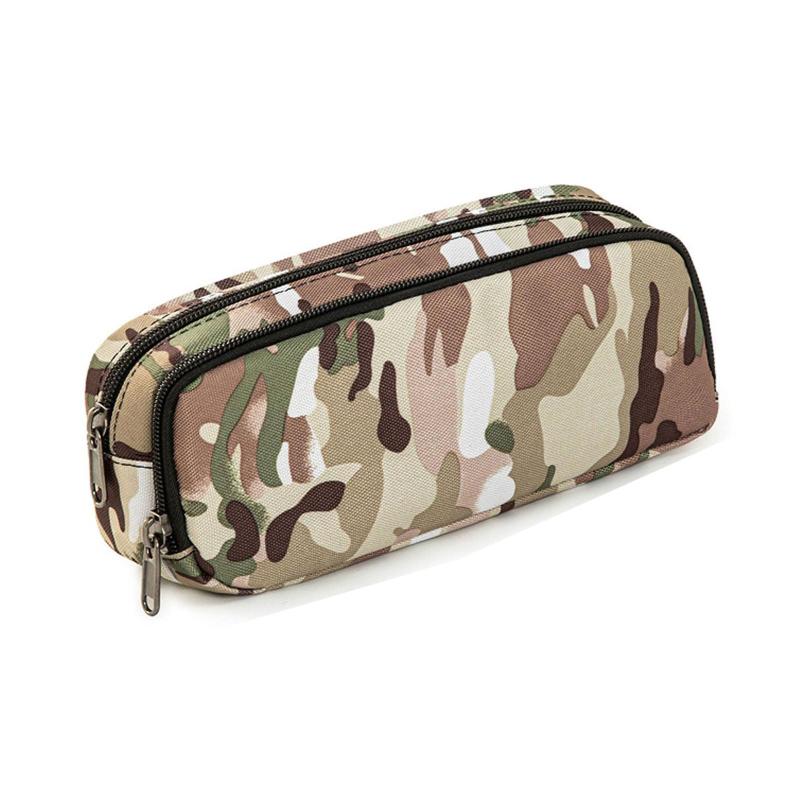 FUYUERO ペンケース 大容量シンプル ペンケース 筆箱 文房具 ツールペンケース 学生用 社会人用 文具オーガナイザー ジッパー付き🖊️高品質の素材と付属品：このブラックのペンケースは軽量ナイロン素材で作られており、耐...