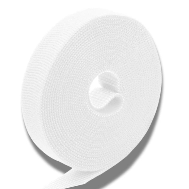 結束テープ マジックテープ 幅1.5cm マジック結束バンド バンド ベルト 白 ケーブルまとめ 固定ベルト 配線整理 自由にカット 収納用テープ 繰り返し 耐熱コード収納 梱包【高品質素材】上質な素材を使用しており、柔らかいため、結束対象...