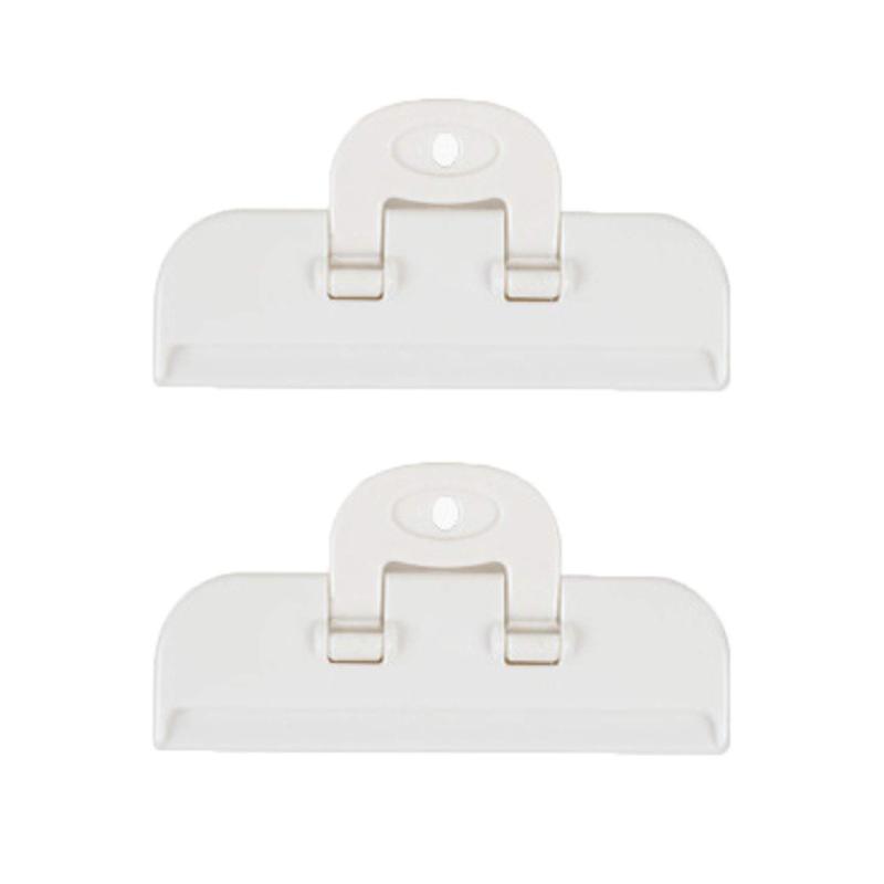 UnnormalS 袋止めクリップ 2個入り 酸化防止 食材保存 ホワイト【サイズ】小サイズ：長さ6cm、中サイズ：長さ10cm【材質】ABS樹脂の材質を採用しており、環境にやさしくてご安心に使用いただけます。また耐久性がすぐれ長持ちでき、...