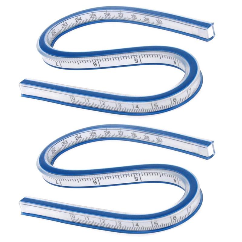 2ピース 曲線ルーラー プラスチックテープメジャー 定規 30cm 目盛付き 柔軟 測定 作図ツール 軟質プラスチック製 クラフト用品 製図ルーラー【梱包】あなたは2つのカーブ定規を受け取ります。【材料】非常に柔軟な、それは年を経ても変色し...