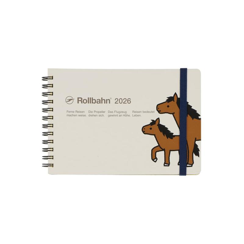 【デルフォニックス手帳 2026年版／2025年10月始まり】ロルバーンダイアリー ポニー 横型 L スケジュール帳 マンスリー【サイズ】横型L 【生産国】日本 【素材】紙タイプ：マンスリーサイズ詳細：横191×縦126×厚み18mm仕様：...