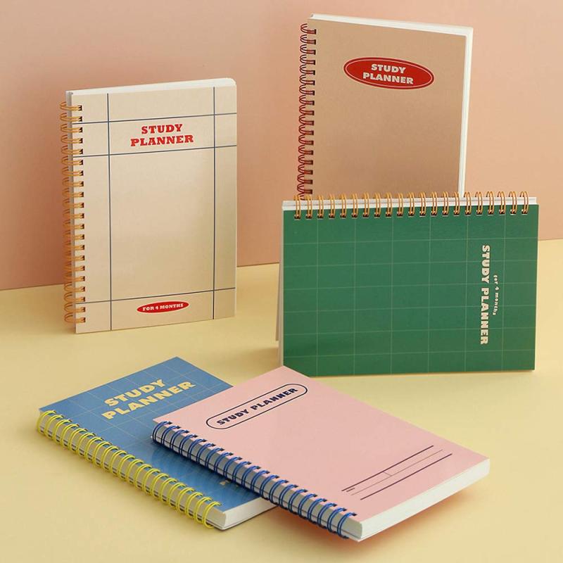 INDIGO Basic STUDY PLANNER - 4ヵ月 スタディプランナー 勉強 ノート スケジュール帳 スタディープランナー状態 : Newサイズ : 135 x 190 x 17 mm素材 : Paper(120g), Spr...