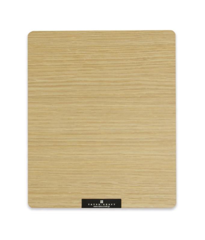 橋本達之助工芸 バスク マウスパッドS 「Bosk mouse pad」 ナチュラルサイズ（約）：幅15×奥行18×高さ0.5cm 重さ70g材質：プリント紙化粧繊維板 ウレタン塗装　生産国 日本製（和歌山県海南市）デスクやテーブルにぴった...