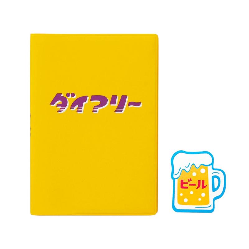 手帳 2025 ハイタイド 2024年10月始まり ダイアリー (A6 ブロック ウィークリー) 週間本体 / 幅11.2 × 高さ15.6 × 奥行1.2 (cm)重さ：158g素材：PVC内容：カレンダー、月間スケジュール、週間スケジュ...
