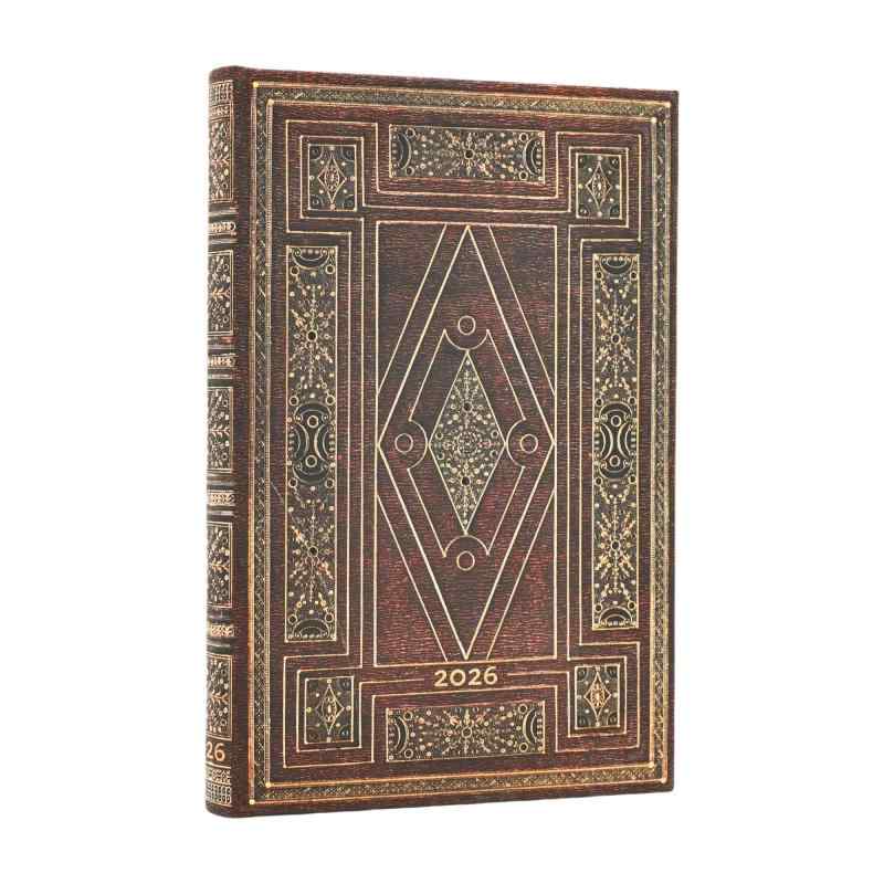 Paperblanks/ペーパーブランクス 2026年度版ダイアリー ハードカバー ミニ ファースト・フォリオ DJ1204-8【サイズ】9.5x14cm/A6