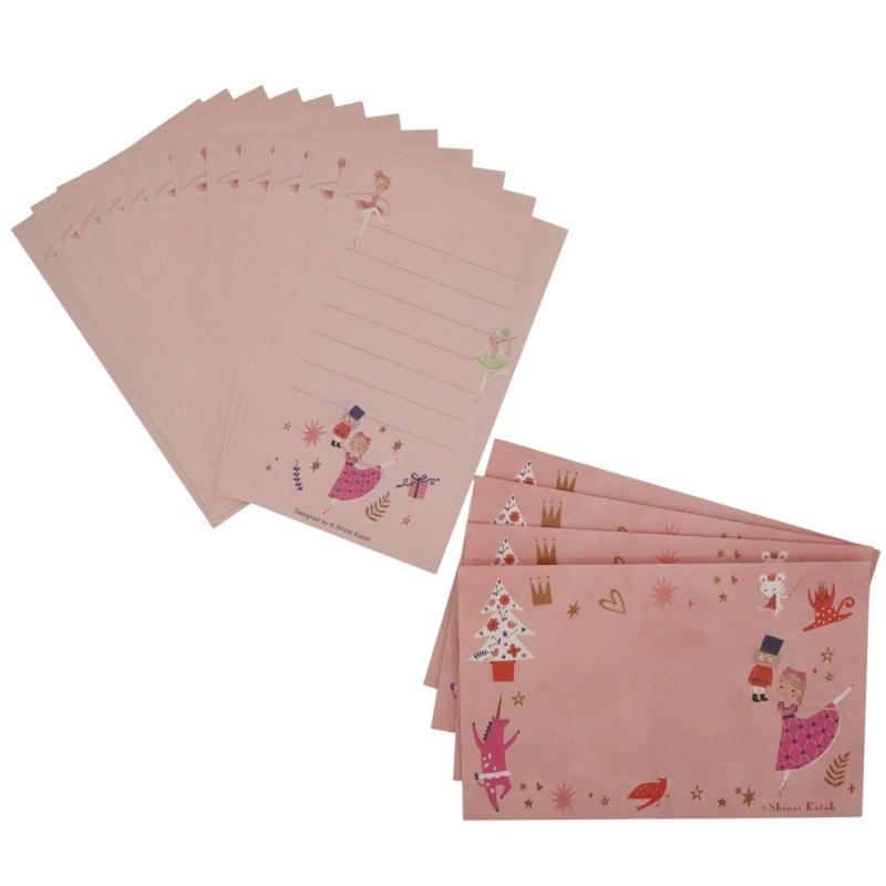 ミニレターセット バレエシアターShinziKatoh（シンジカトウ）が描くバレエシアター 白鳥の湖