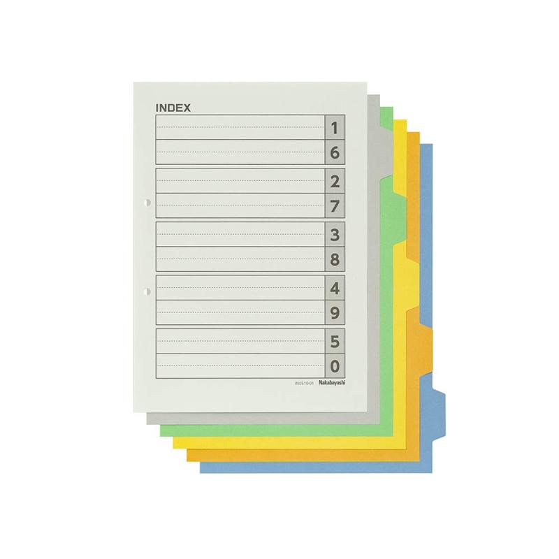 ナカバヤシ カラーインデックス