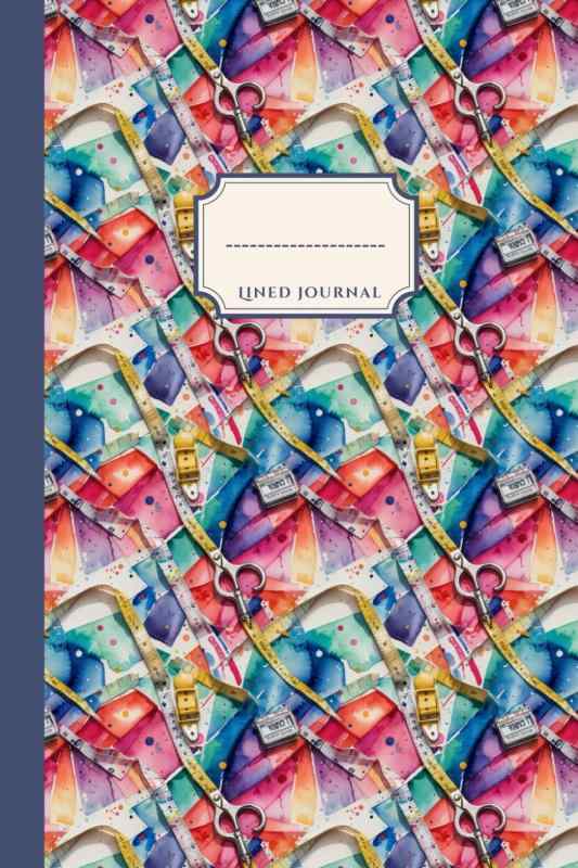 Lined Journal: 200 Page Fashion Notebook, Planner, Composition, Jotter, Ruled Stationery Supplies | Design Workbook To W...