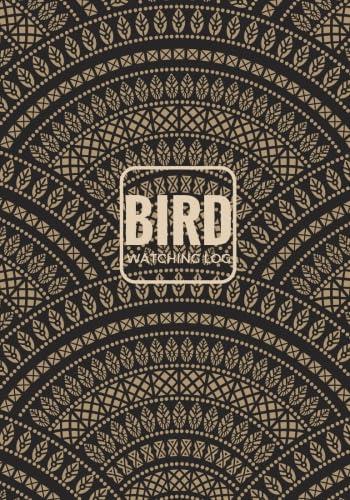 Bird Watching Log: Dark Logbook Journal Notebook Diary | Gifts For Birdwatchers Birdwatching Lovers | Log Wildlife Birds...