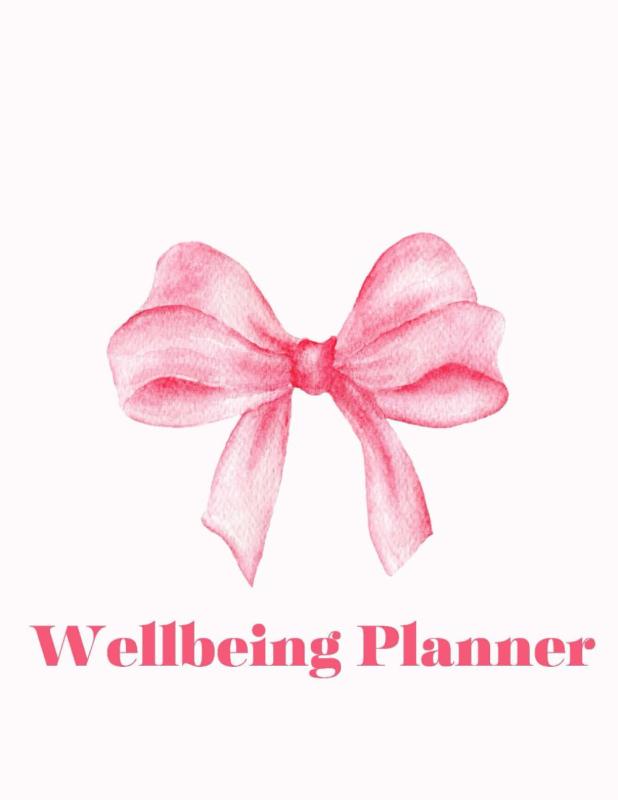 A4 Wellbeing Planner - Daily Journal for Mindful Living, Self-Care, and Goal Setting | Achieve Balance and Boost Happine...