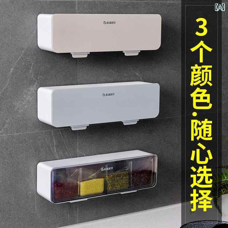 調味 料 収納 ボックス 調味 料 ボックス 壁掛け 組み合わせ セット 調味 料 ボックス 調味 料 瓶 マルチ グリッド 家庭 用 キッチン 調味 料ブランド: NS輸入するかどうか: いいえ商品番号: c68185材料: プラスチック...
