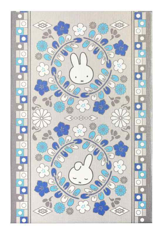 ミッフィー 御朱印帳 花丸文 【ST-TMF0034】 グレーサイズ：約12.1×18.2cm （紙表紙）PP貼り　折り本式24折り　（中紙）奉書紙