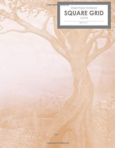 Tree Graph Paper Notebook Square Grid Journal (8.5 x 11): 120 pages (60 sheets) (Grid Size: 0.25 inches)