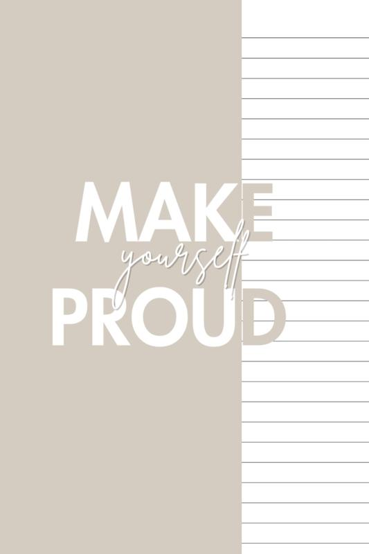 Lined Notebook: Positive Quote Jotter, Journal, Planner, Composition, Ruled Note book, Stationery Supplies, Home Station...