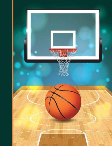 Composition Notebook: Basketball College Ruled Lined Pages Book (7.44 x 9.69)