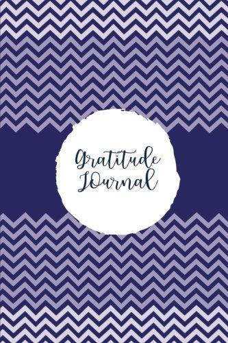Gratitude Journal: Keep Up With Life's Blessings, Gratitude Notebook, Journal, Diary, Dark Purple Chevron Stripes