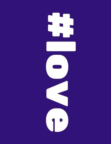 Love Notebook: Midnight Purple, 100 Ruled Pages, Daily Journal Notebook