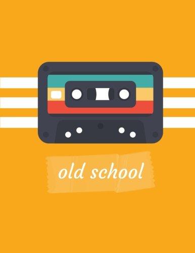 Old School: Composition Journal Notebook, College Ruled, 100 Pages, Citrus