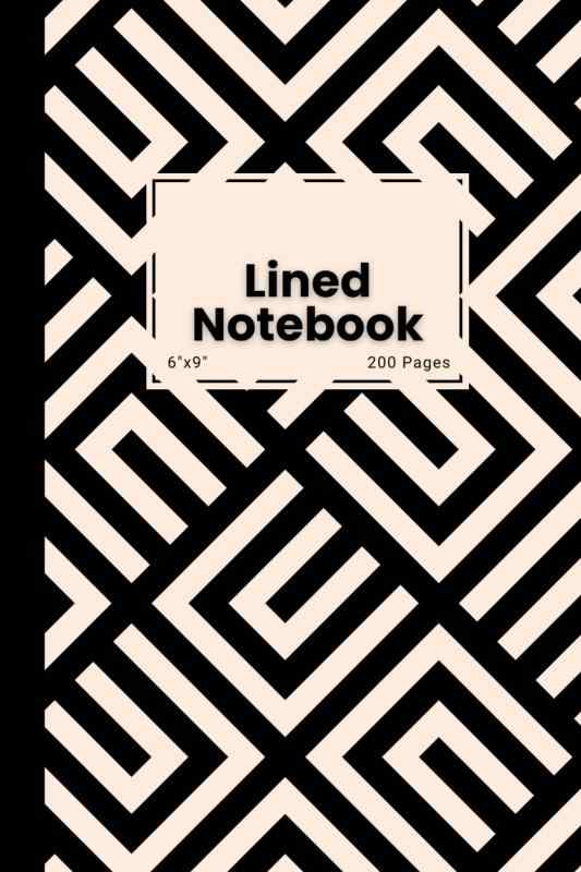 Lined Notebook 6" x 9" 200 Pages: Magical Cover | Jotter, Journal, Planner, Composition, Ruled Note book, Stat...