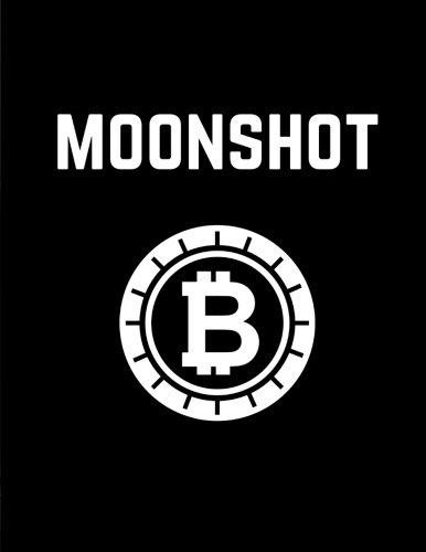 Moonshot: Blockchain Cryptocurrency Notebook Journal, 100 Ruled Pages
