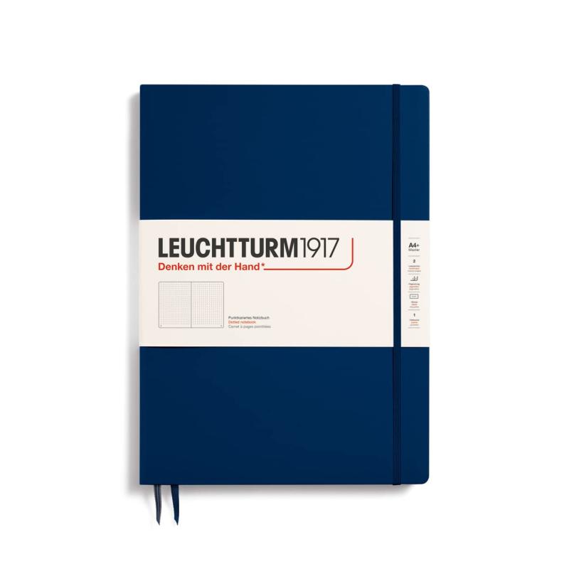(ロイヒトトゥルム 1917) Leuchtturm 1917 ハードカバー マスタースリムドット方眼ジャーナル MASTER
