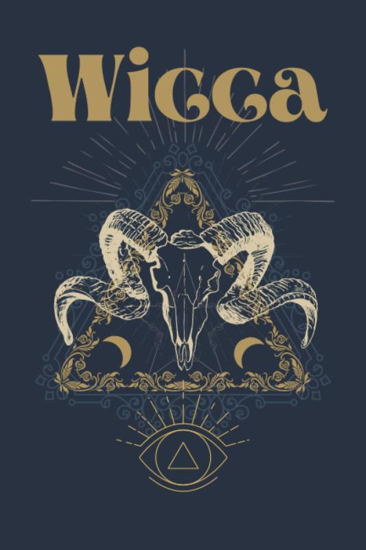 Wicca Journal | 100 lined pages. 6” wide x 9” high | Dotted Journal Notebook