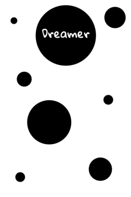 Dreamer: Classy White with Black Polka Dots Grid Composition Notebook, 120 Total Pages of which 118 Dot Grid Pages - 6 x...