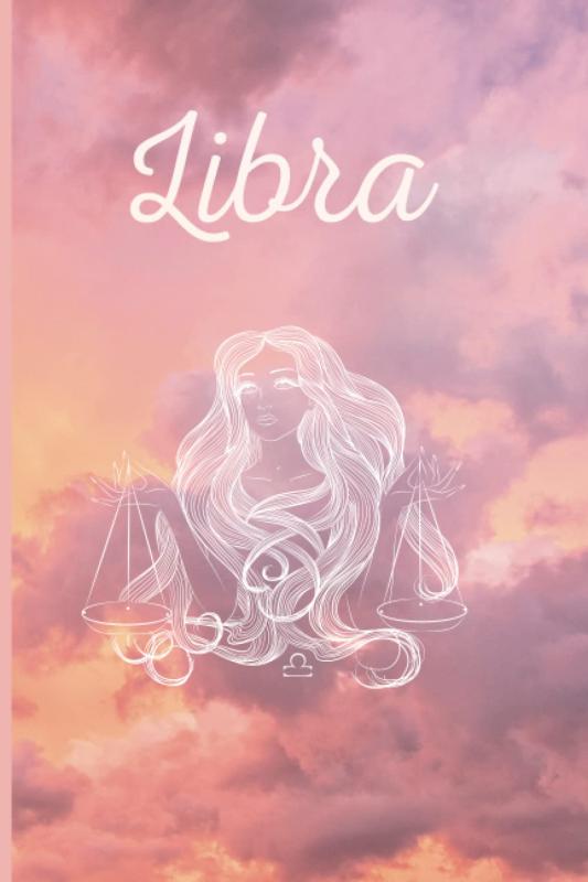 Libra Notebook: Zodiac Sign Blank Lined Notebook for Libra