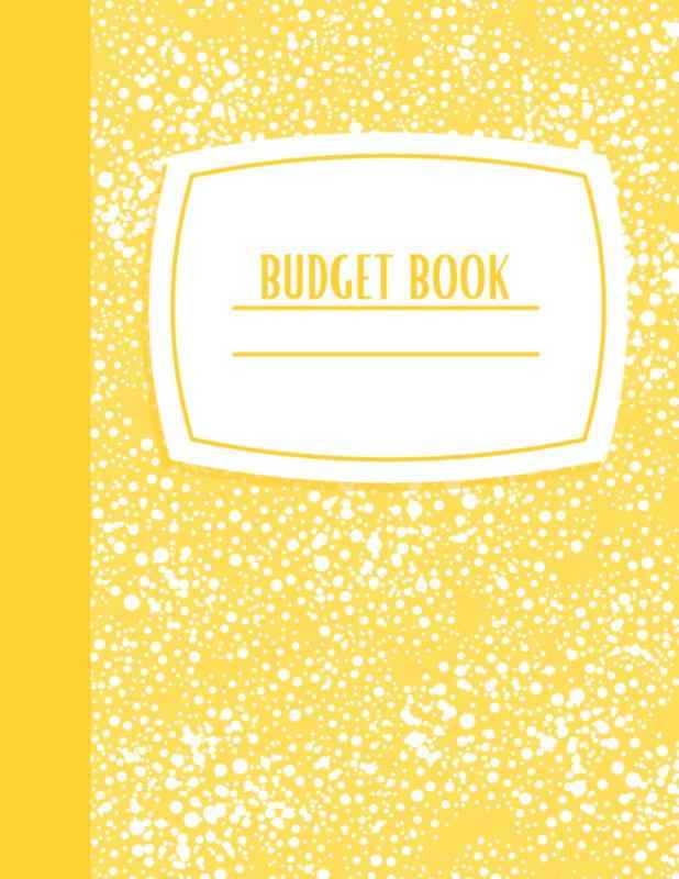 Financial Freedom Budget Planner | Yellow Composition Notebook: Undated Money Tracker | Build Wealth