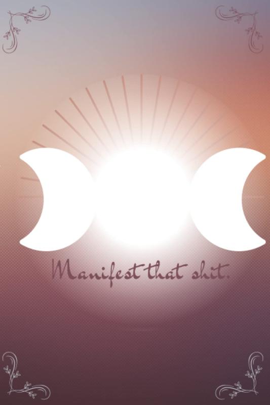 Manifest that shit: Visualization &amp; Positive Affirmations Journal: 200 lined pages, A beautifully designed compact n...