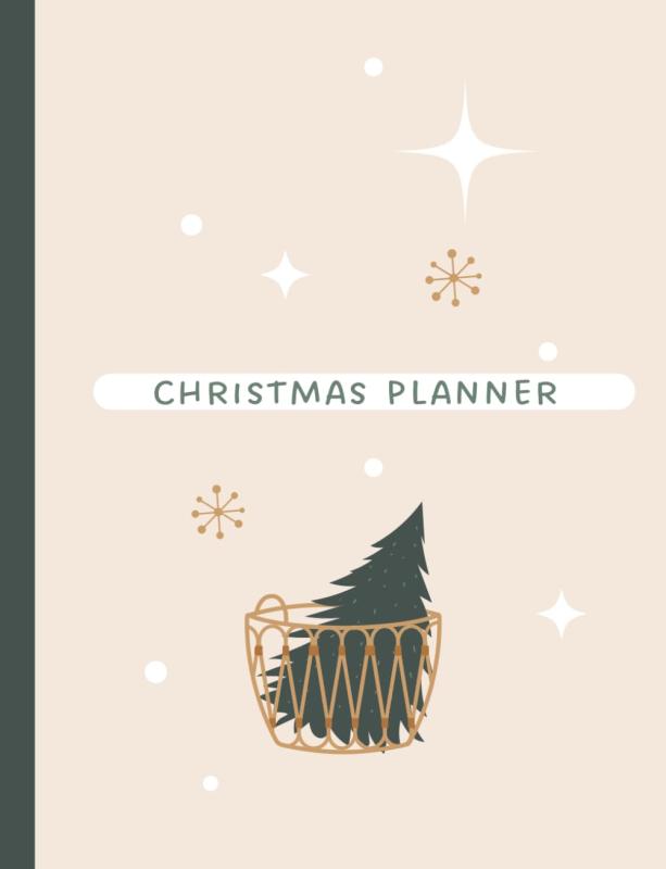 Christmas planner: Organiser Notebook for Making Your Lists, Notes and Plans for the Christmas Season / 122 pages