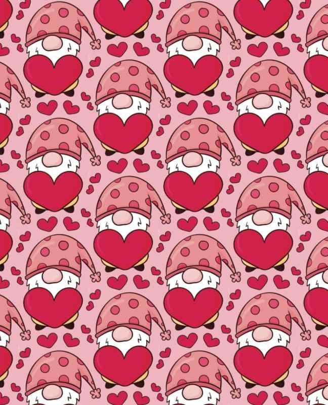 Gnome Valentines Day Notebook - Journal - 110 Lined Pages - Gnome Lover Gift: Composition Style, Soft Cover, 7.5 x 9.25 ...