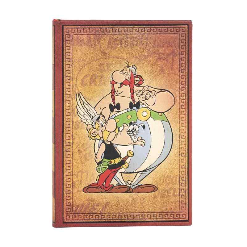 Paperblanks/ペーパーブランクス ノート ハードカバー Asterix &amp; Obelix ミニ A6 罫線 PB9706-8【サイズ】ミニ A6