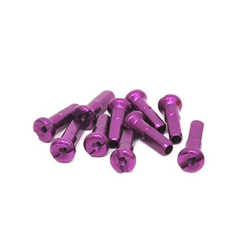 Plus Dodo(プラスドードー) 15G アルミニップル 12mm ショートニップル 36個 パープル