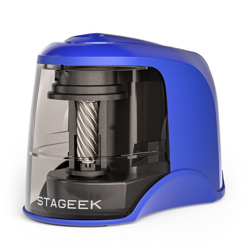 STAGEEK 電動鉛筆削り 電動シャープナー USB電源供給