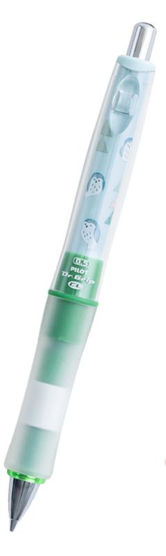 PILOT Dr.Grip×Campusコラボ シャープペンシル 0.5mm FG【フクロウグリーン】 HDGCL-60RC-FG品番：HDGCL-60RC-FG