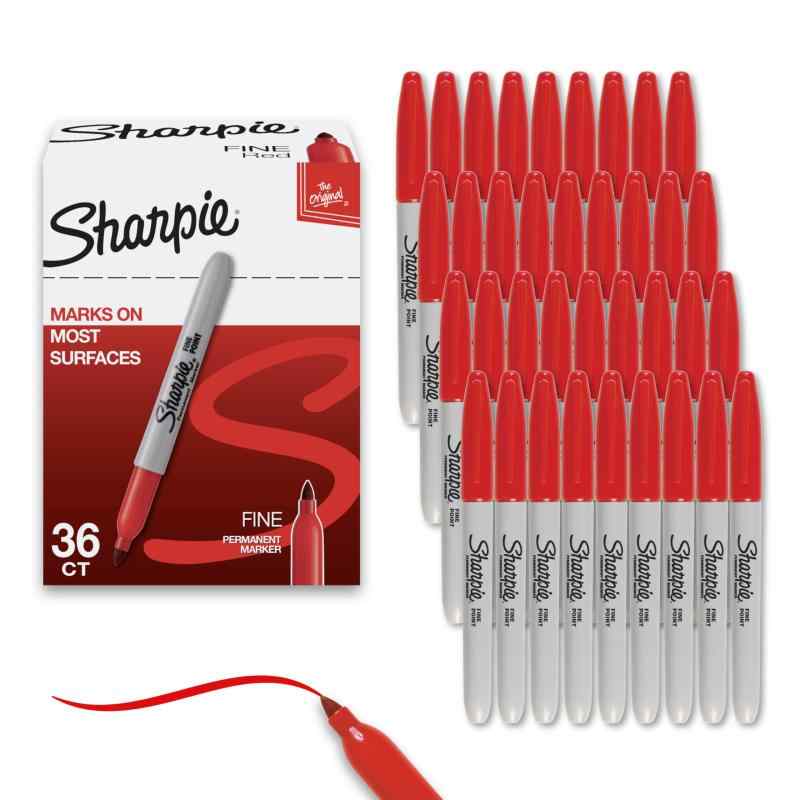 (シャーピー) Sharpie 油性ペン 究極コレクション 細字マーカー＆極細ペン 36-Count油性インクは、紙、プラスチック、金属、その他の殆どの物の表面に描けます。非常に鮮やかな色は目を捉える、鮮やかな印象となります。驚くほど耐久性...