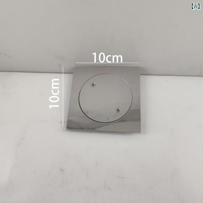 ステンレス 製 掃除 口 厚みの ある DN 75 100 密閉 防臭 床 排水 口 ホテル エンジニアリング 検査 口認証する: なし一般納税者ですか？: いいえタイプ: 防臭床排水管加工とカスタマイズ: いいえウォーターシールの高さ: ...