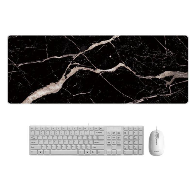TK.Felly ゲーミングパッド ゲーミングマウスパッド 光学マウスパッド 大型マウスパッド mouse pad 800x300x2mm【商品】スタイリッシュで存在感のある大理石柄のマウスパッドです。カラーバリエーションはホワイト・ブラッ...