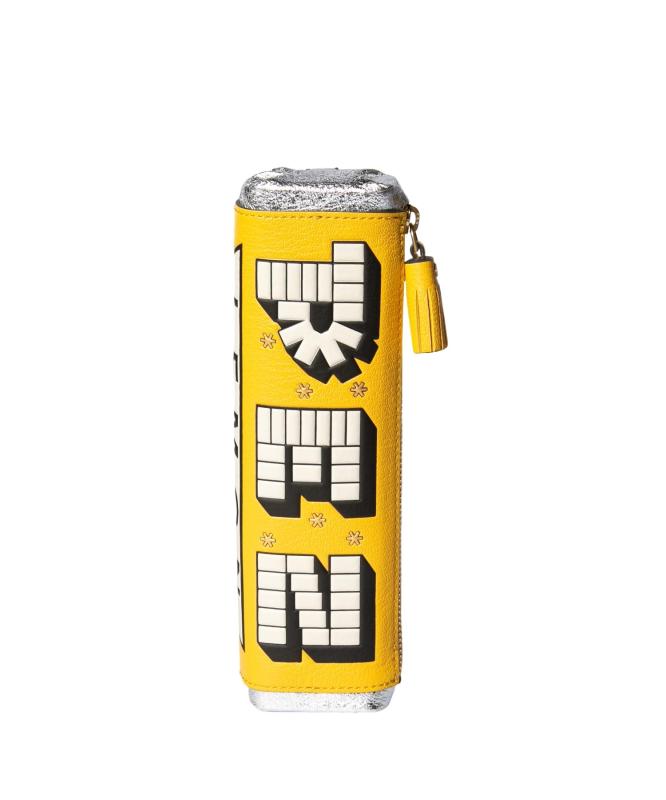 [アニヤ・ハインドマーチ] ペンケース 5050925 200929 Anya Brands Pencil Case Pez in Shiny Capra LEMON CURD/レモン [並行輸入品]シリーズ： Anya Brands Pe...