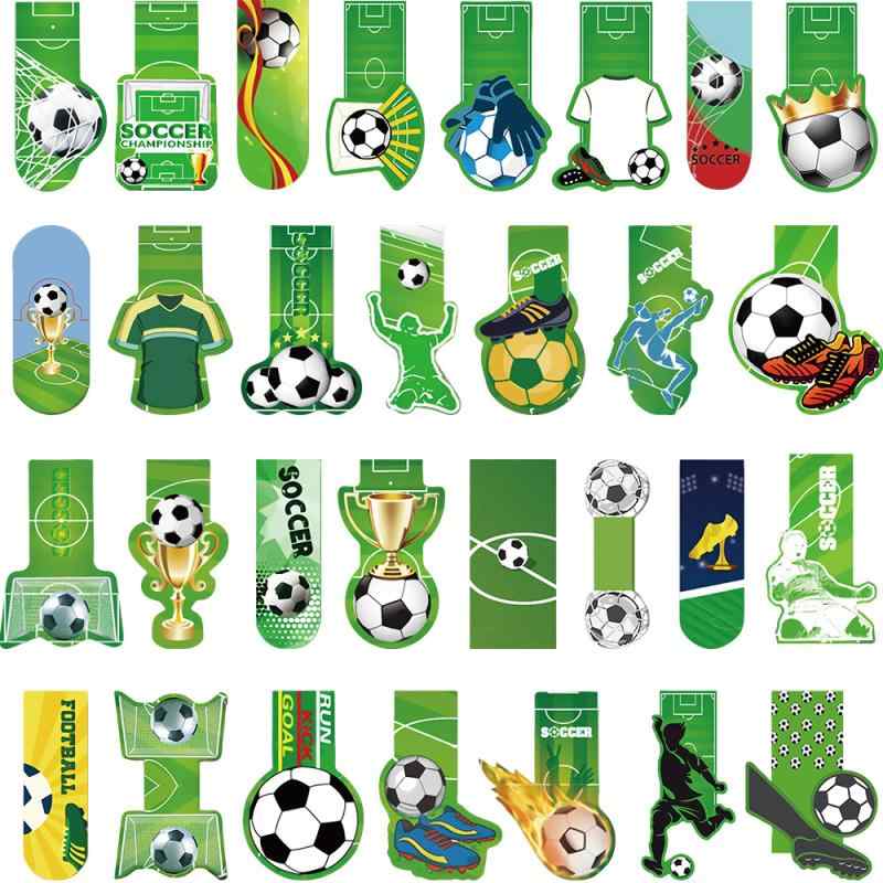 マイクロ インク 30 枚 入り サッカー ブック マーク、 スポーツ 競技、 目の 保護、 創造 的で 美しい デザイン、 学生の 読書 記録 用 ブック クリップブランド: マイクロインク商品番号: QH326材料: 紙製色: サッカー...