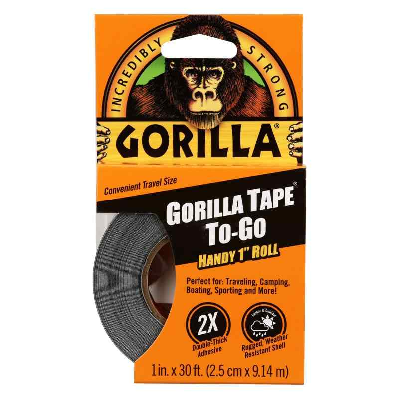 Gorilla 携帯ダクトテープ 1 Pack TV205987 1 [並行輸入品]Gorilla Tape To-Go1-Inch by 30 feet