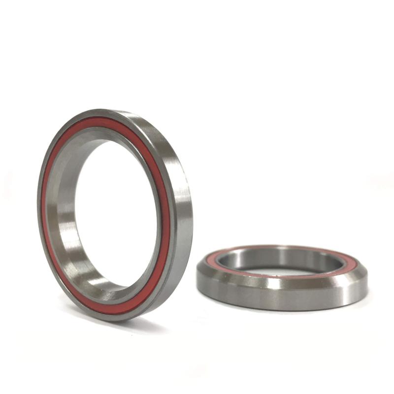 NBBB あなたの自転車ベアリング倉庫 MH-P08H6.5 TH870 MR121 M042 1-1/8” ヘッドセット ベアリング シルバー 玉軸受 30.15×41.8×6.5 45°/45° 2個セット ACB845H6.5MH-P...