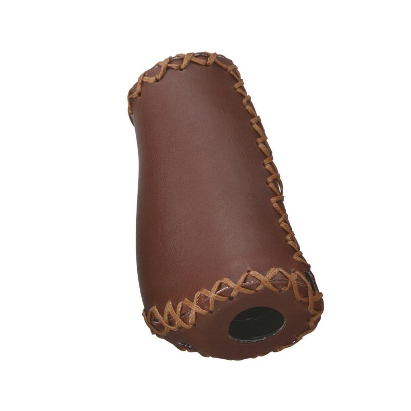 VELO(ベロ) SLIM LEATHER LOCK DOUBLE SHIFT用 GP-VL-08992mm/92mm BROWN長さ:92mm&amp;92mm重量:158g(ペアー)